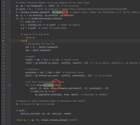 How Can I Get A P R Curve Of Coco MAP Method Issue 1708