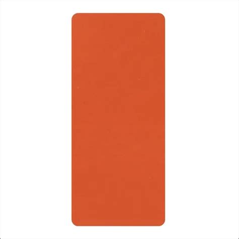 Refreshing Orange Solid Acp Panel Aluminum Composite Sheet 3050 X