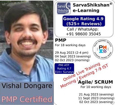 Ganesh Watve Pmp® Scrum On Linkedin Project Management Professional Pmp Online Pmp