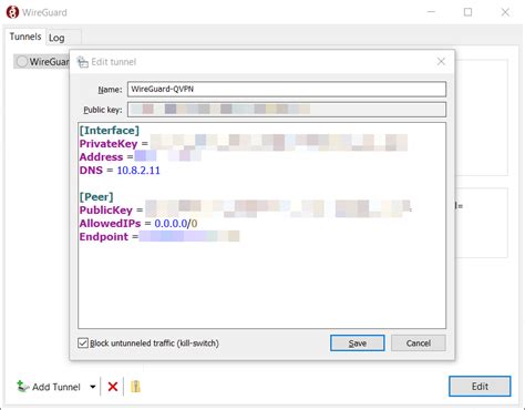How To Configure Wireguard Vpn Server And Client Settings In Qvpn Service 3 Qnap