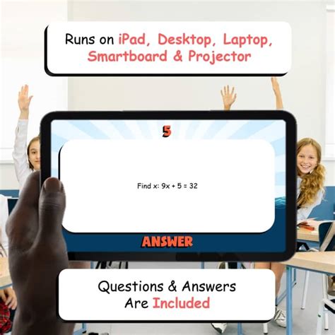 Equations With Variables On One Side Grudgeball Math Game No Prep Grade 6