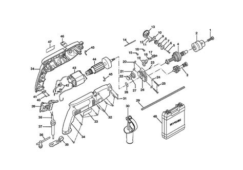 An Illustrated Guide To Understanding Ryobi Drill Parts Diagram
