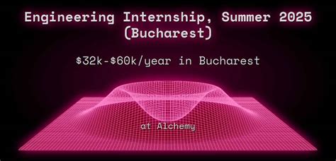 web3 engineering internship summer 2025 bucharest 32k 60k in