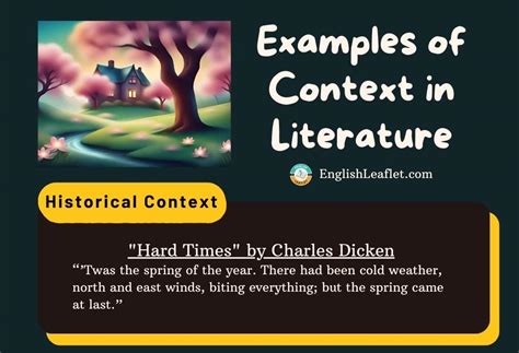 Context In Literature 3 Types And Examples In Literature Englishleaflet