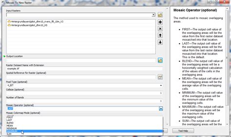 arcgis desktop addition of rasters using raster calculator