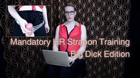 Mandatory HR Strapon Training Big D Edition MOV Goddess Maeve Enix Clips Sale