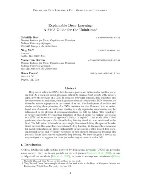 explainable deep learning a field guide for the uninitiated pdf