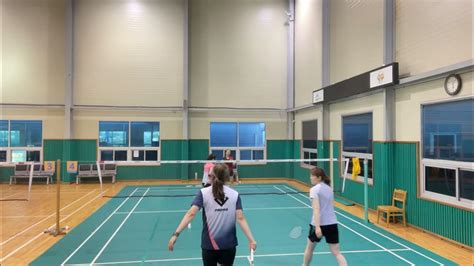 이아라정다운 배드민턴 Youtube