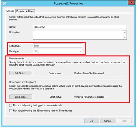 Guide Configuration Item With Powershell Discovery And Remediation