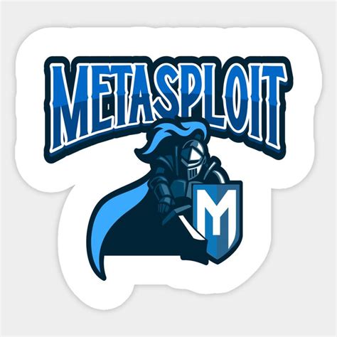 Metasploit Warrior By Club Tee School Logo Computer Security Warrior