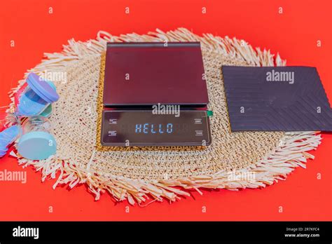 The Digital Weighing Scale Is An Essential Tool For Accurate And Precise Measurements Stock