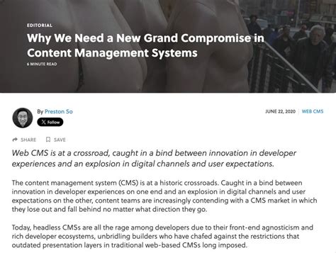 Preston So On Linkedin Universalcms Headlesscms Universalcms Cms