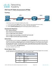 ITNv7 02 Final PTSA Instructions Public 2 Pdf ITN Final PT Skills Assessment PTSA