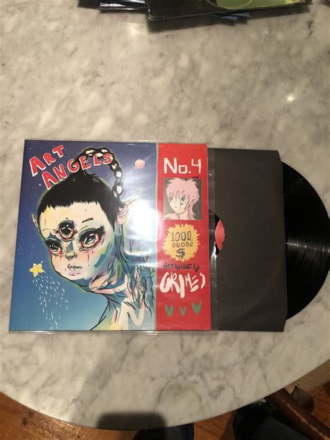 Sold Fs Vinyl Grimes Art Angels Vinyl Cd And Blu Ray Stereonet