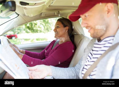 Car Driving Map Hi Res Stock Photography And Images Alamy