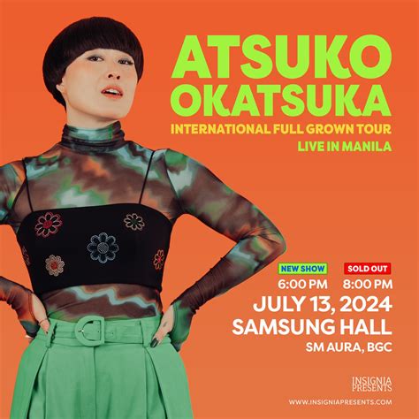 Atsuko Okatsuka Live In Manila 2024 Philippine Concerts