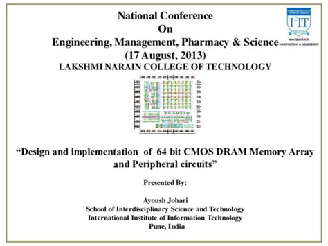 Pdf Design And Implementation Of 64 Bit Cmos Dram Memory Array And