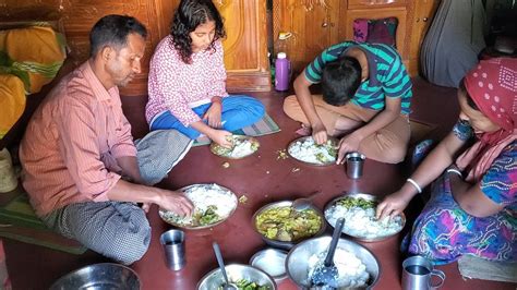 আজকে জায়গা খালি নেই আজকের খাবারটা বেশি ষ্বাদ লাগছে♨️bangladeshi Village Cooking Vlog Youtube