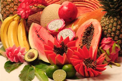 수 박 파파야 아보카도 바나나와 같은 열 대 과일의 정물화 Mamey 자 포 테 멜론 파인애플 레몬 피타 야 0명에 대한 스톡 사진 및 기타 이미지 Istock