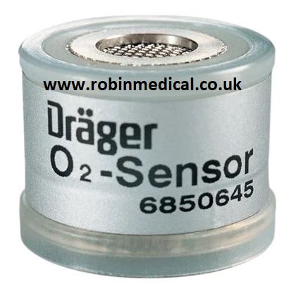 Drager O2 Sensors Original Robin Medical Ltd