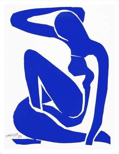 Myc Arte Lamina Fine Art Desnudo Azul Henri Matisse 50x70 Cm