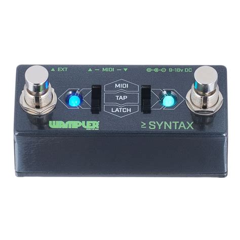 Wampler Syntax Dual Multiswitch Thomann France