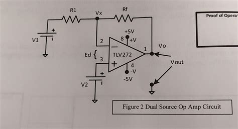 solved 1 find the vout for the following dual input circuit