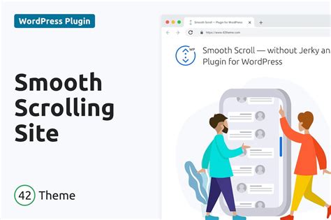 Smooth Scroll For WordPress Site Scrolling Without Jerky And Clunky