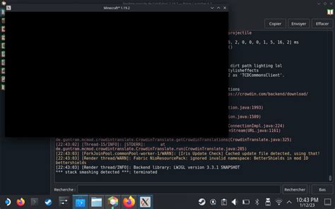 Minecraft Crash Stack Smashing Detected Terminated On Steamdeck Need Help Rminecraft