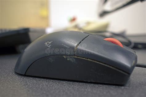 Dirty Computer Mouse Stock Photo Image Of Object Macro 15495498