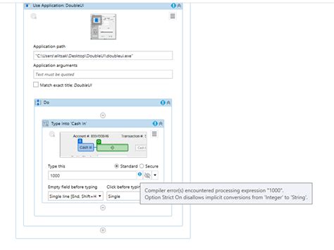 Ui Automation Modern Compile Error S Encountered Processing