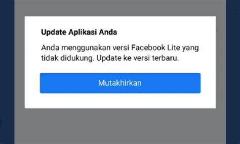 Kenapa Facebook Lite Tidak Bisa Dibuka Hari Ini Padahal Kuota Masih Banyak Ini Info Dan Solusi