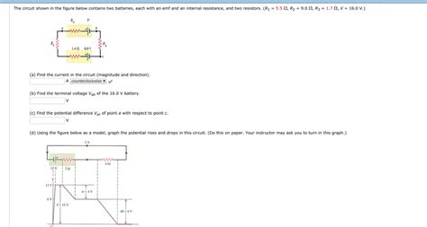 Solved E Circuit Shown In The Figure Below Contains Two Chegg Com