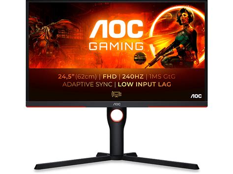 AOC 25G3ZM 24 5 Zoll Full HD Gaming Monitor 0 5 Ms Reaktionszeit SATURN