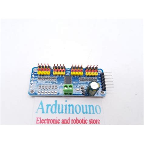 Jual Driver Module PCA9685 16 Channel 12 BIT PWM Servo Controller Motor Shopee Indonesia
