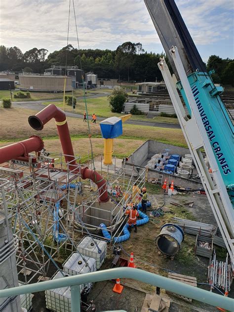 Fabrication And Installation Of Temporary Pipework