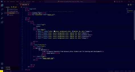 Aparna Chaurasia On Linkedin Landingpage Intern Webdevelopment