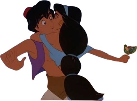 Aladdin And Princess Jasmine Kissing Vector By Mrtoonlover83 On Deviantart