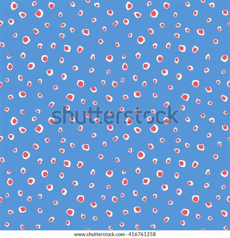 Uneven Specks Spots Blobs Seamless Pattern Stock Vector Royalty Free 416761258 Shutterstock