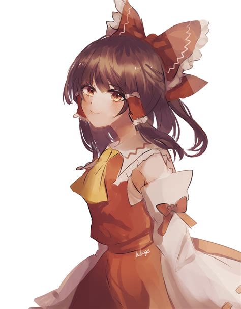 Hakurei Reimu Touhou Drawn By Hikage Hi Kageo Danbooru