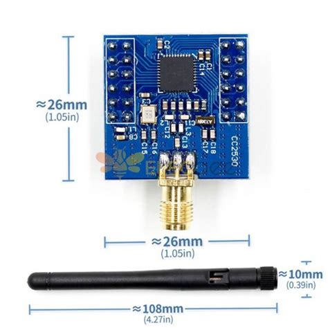 elecbee development board microchip cc2530 zigbee module serial