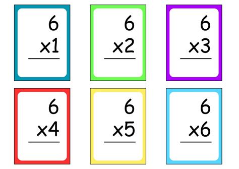Multiplication Flashcards Free Printables 48 Pages Teach Prints
