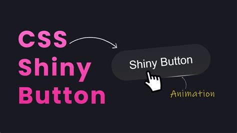 Create An Animated Shiny Button With Css Easy Tutorial Youtube