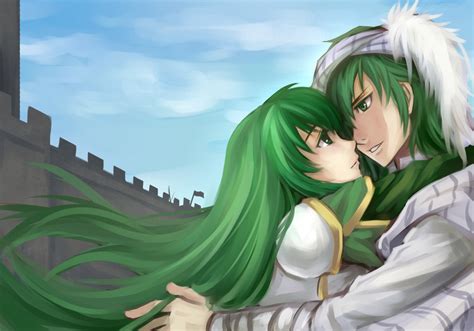 Erinys And Lewyn Fire Emblem And 1 More Drawn By Sergekomiko Danbooru