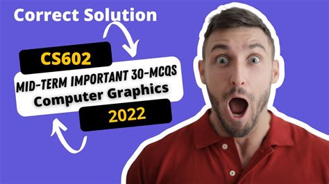 cs602 midterm paper vu midterm paper cs602 midterm preparation 2022 computer graphics youtube