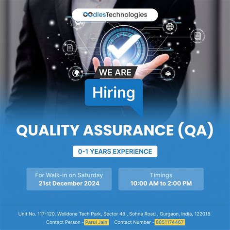 Parul Jain On Linkedin Walkindrive Oodlestechnologies Qa 21st December2024 Hi Folks Hope