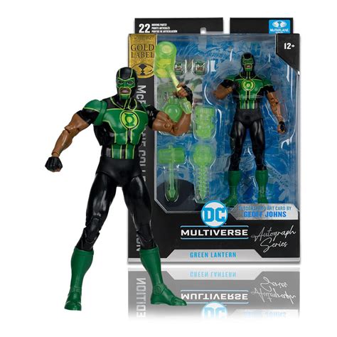 Mcfarlane Toys Unveils Autographed Siman Baz Green Lantern Figure