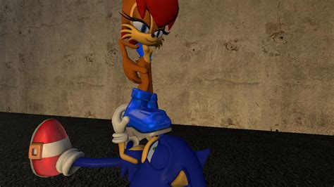 Sonic Licks Sally S Boot Soles Request By Hectorlongshot On Deviantart