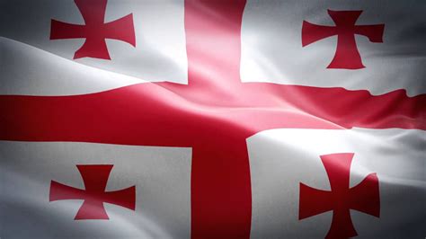 Georgia Anthem And Flag Fullhd Грузия гимн и флаг საქართველოს დროშა და ჰიმნი Youtube