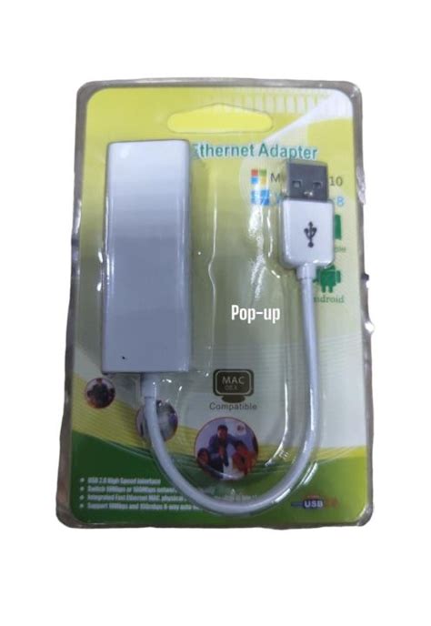 100 Mbps 1 USB 2 0 Ethernet Adapter Daraz Lk